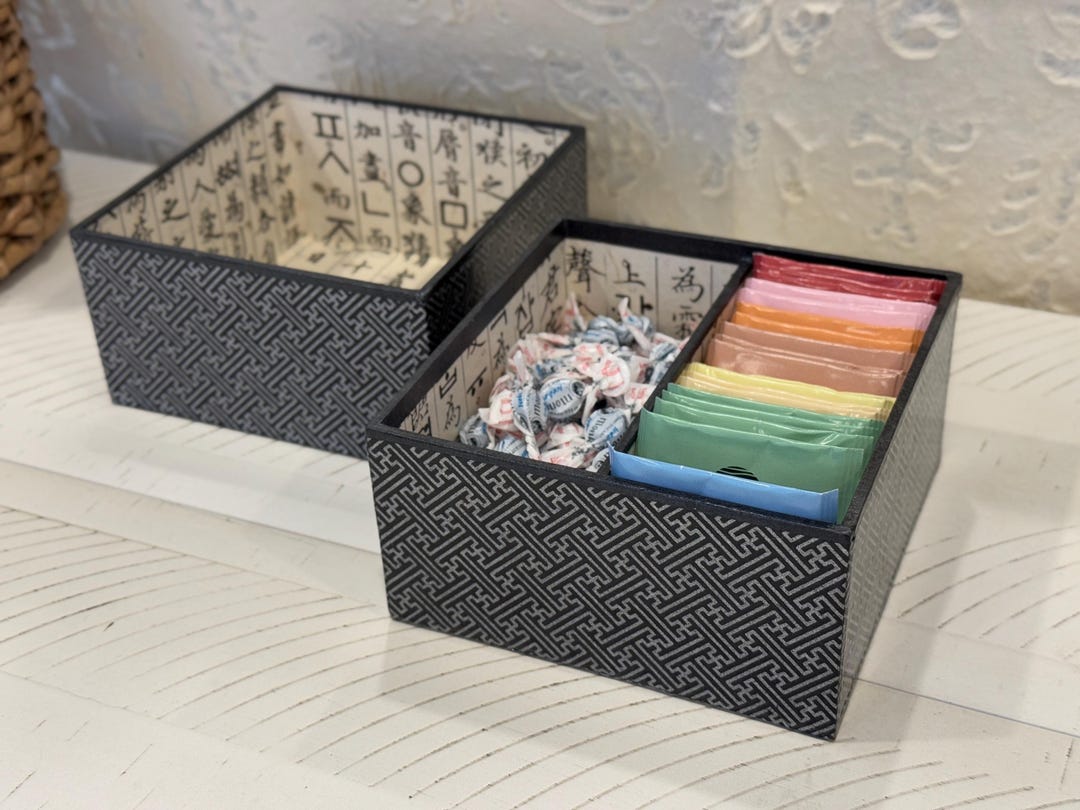 2PCS Traditional Korean Hanji | Handmade Craft | Oriental Style | Tea ...