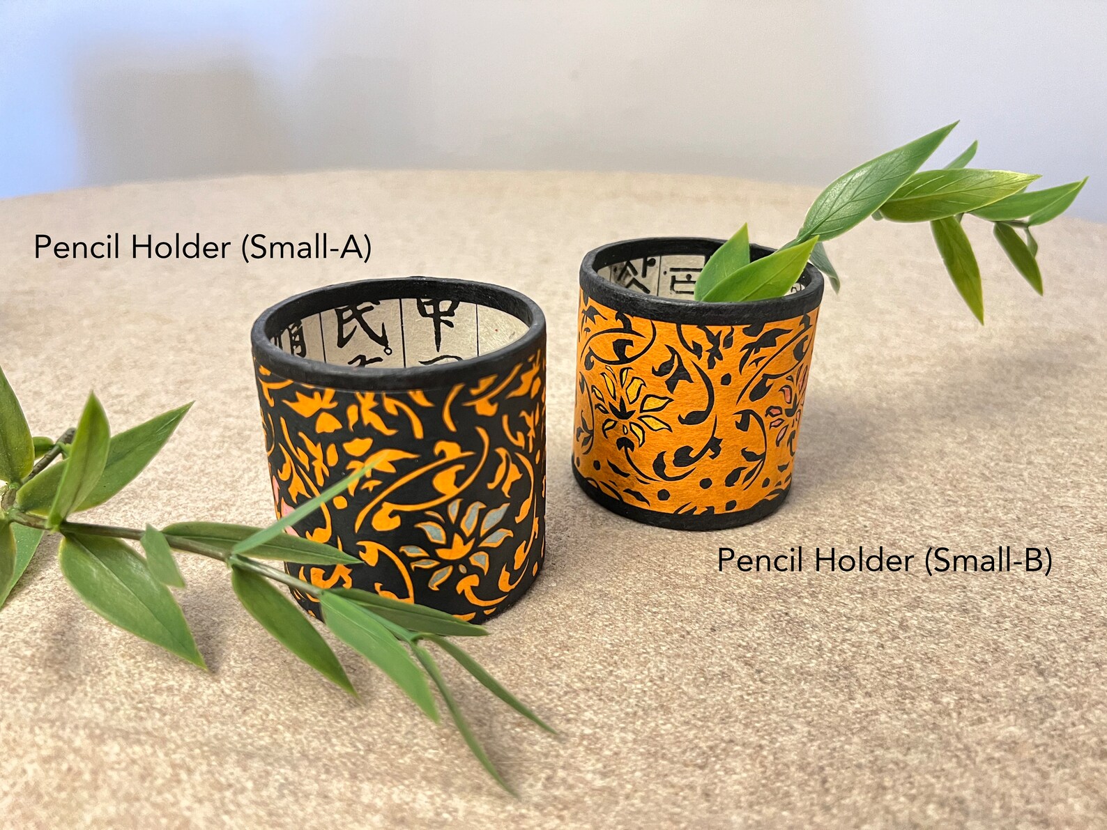 Traditional Korean Hanji Handmade Craft | Pencil Holder | Jewelry Box ...