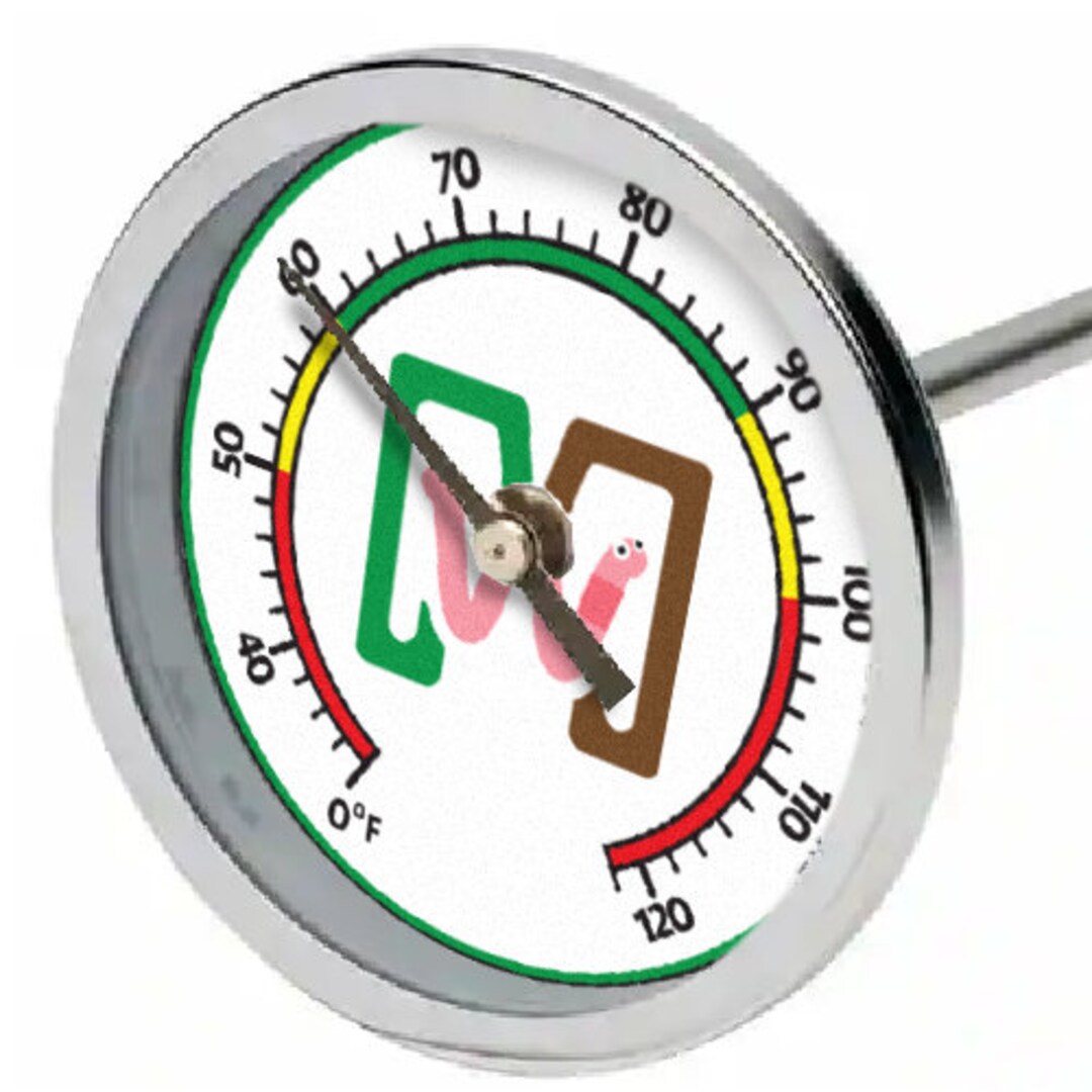 Meme's Worm Bin Thermometer 2 Pack - Etsy