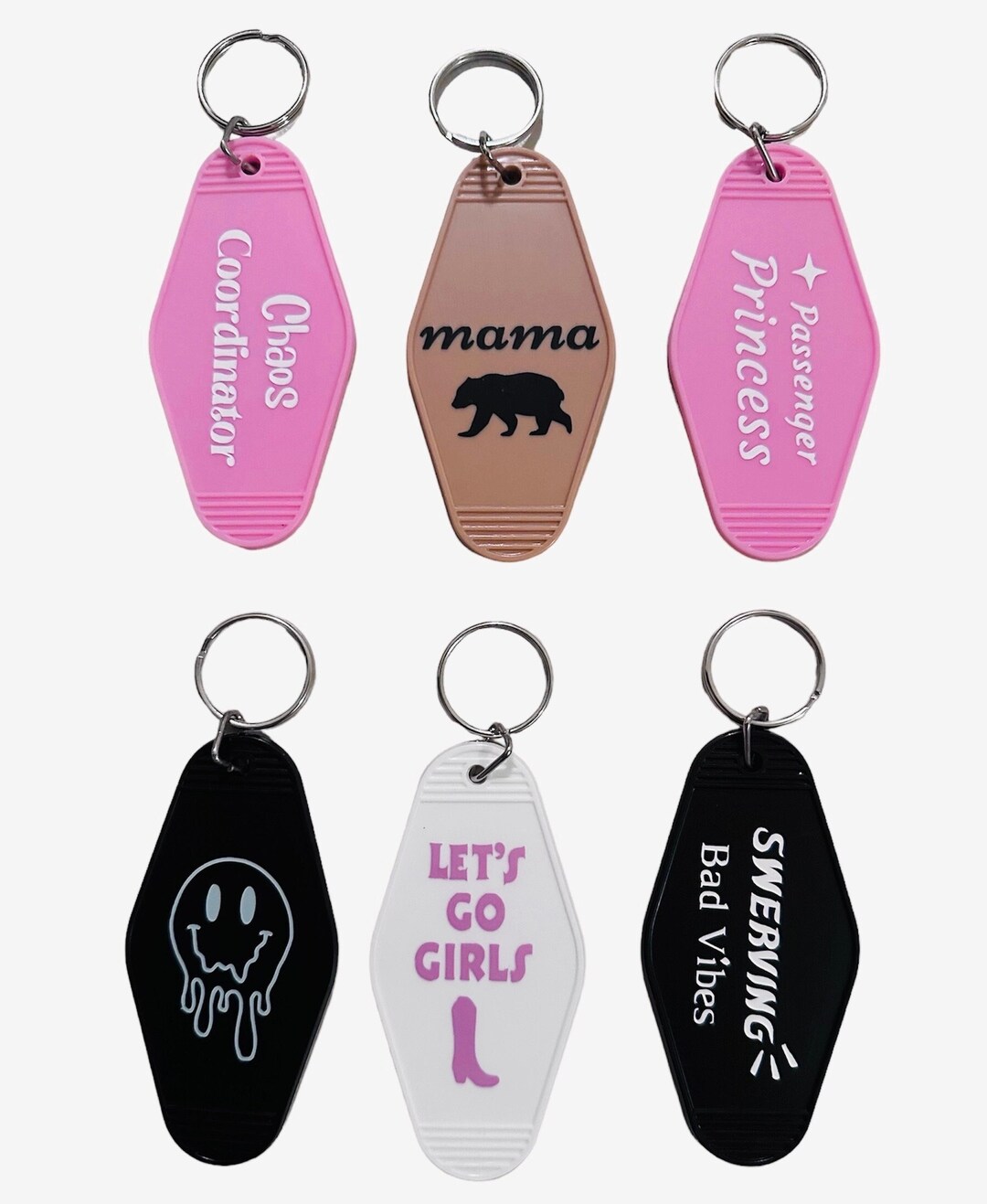 Motel Keychain, Retro Motel Keychains, Car, Trending Keychains, Driving ...