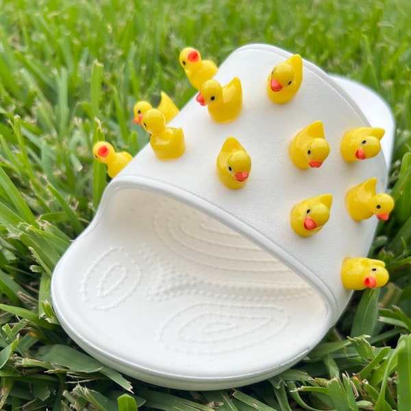 Rubber Duck Crocs Charms - Etsy