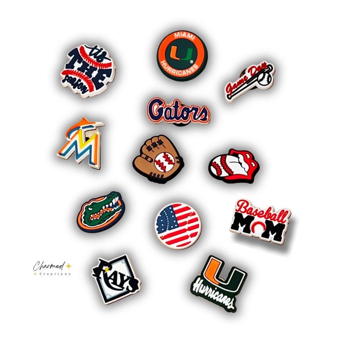 College Croc Charms, Baseball Croc Charms, MLB Croc Charms, Florida ...