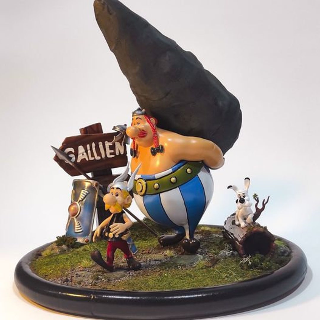 Buy Dynamic Asterix and Obelix STL Model: Join the Gaulish Adventure ...