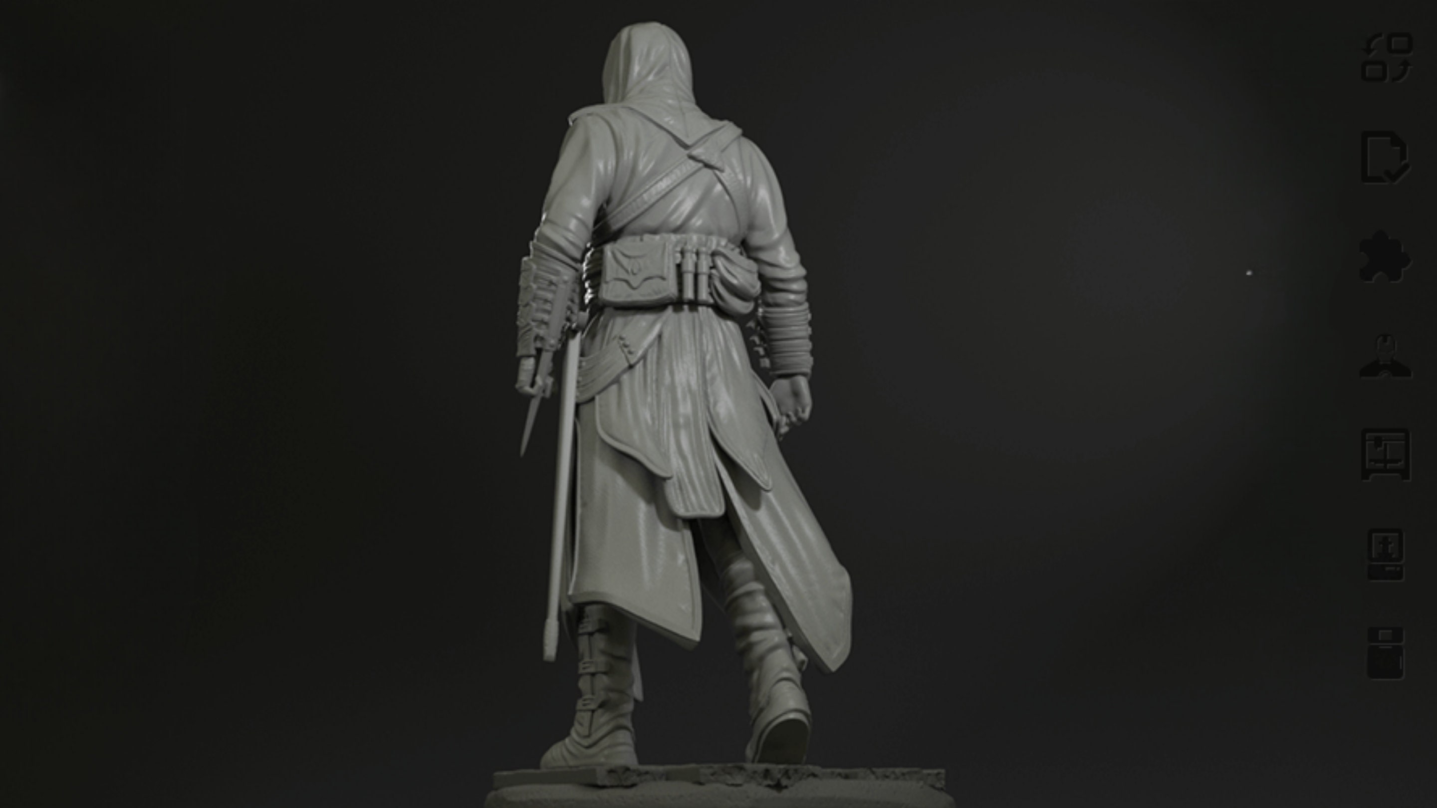 Assassin's Creed Inspired 3D STL File for Printing 3D - Etsy UK