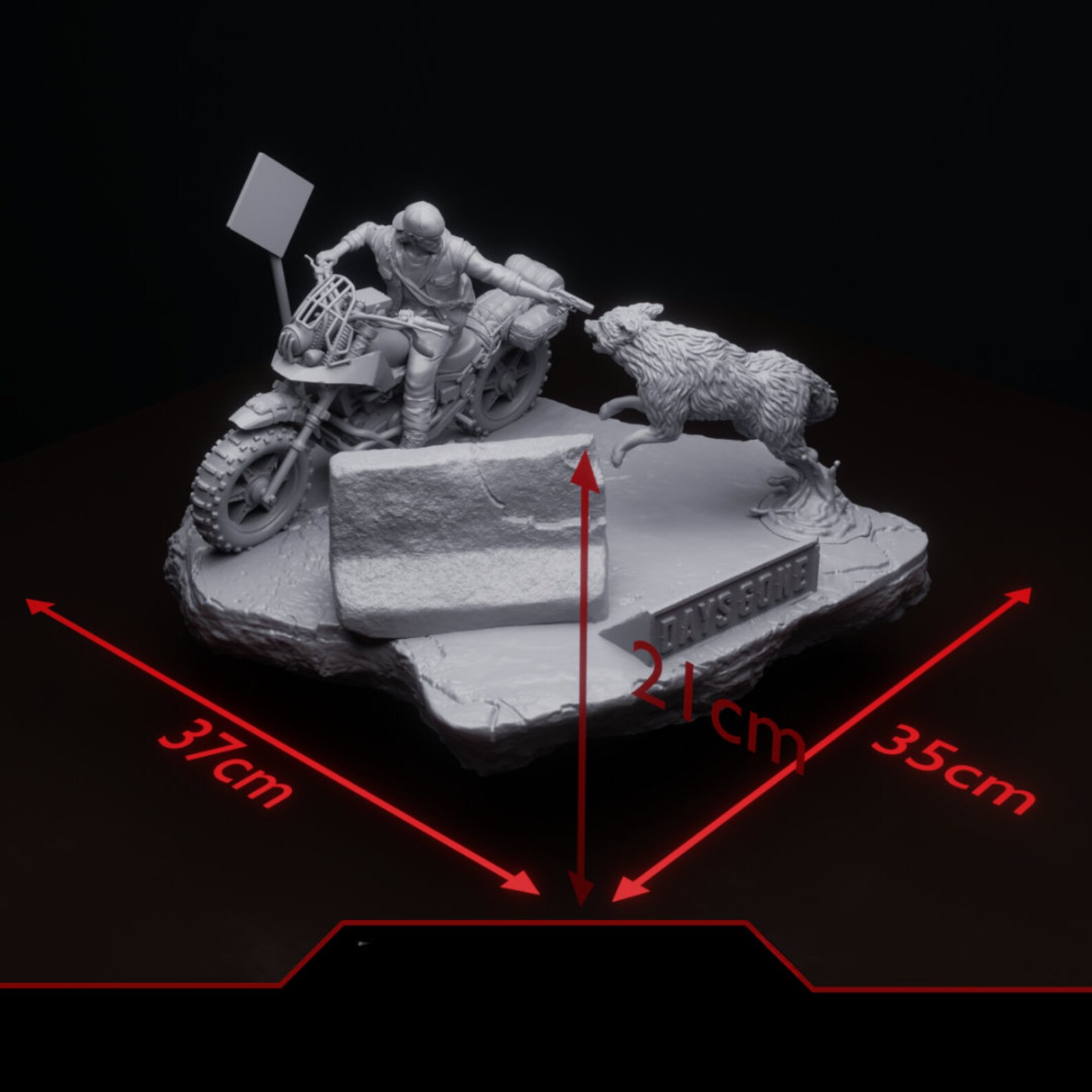 Epic Days Gone 3D Printable Design: Survive and Thrive, 3D Digital ...