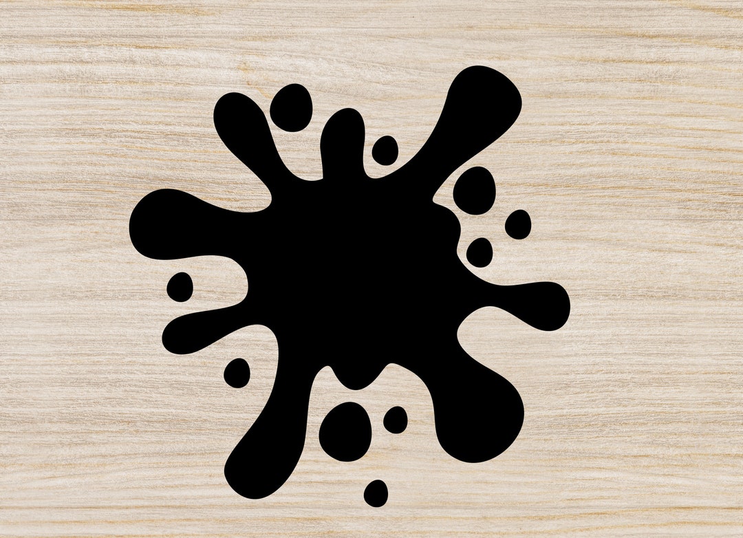Paint Splatter Svg, Paint Splatter Cut File, Paint Splatter Png, Paint ...