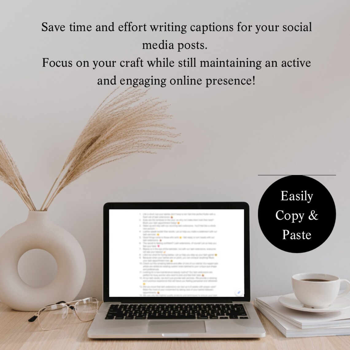 36 Pre-written Social Media Captions for Lash Artists/instagram ...
