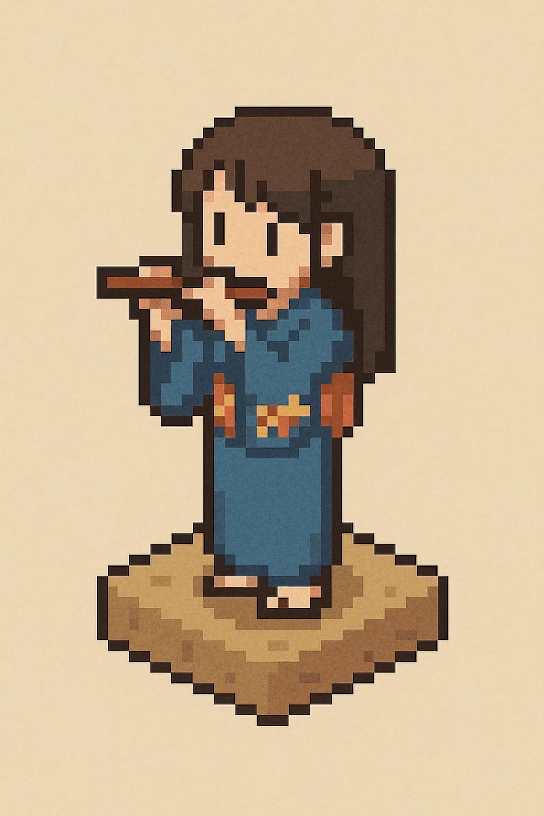 Chatgpt Prompt for 8bit RPG Pixel Character Sprites - Etsy