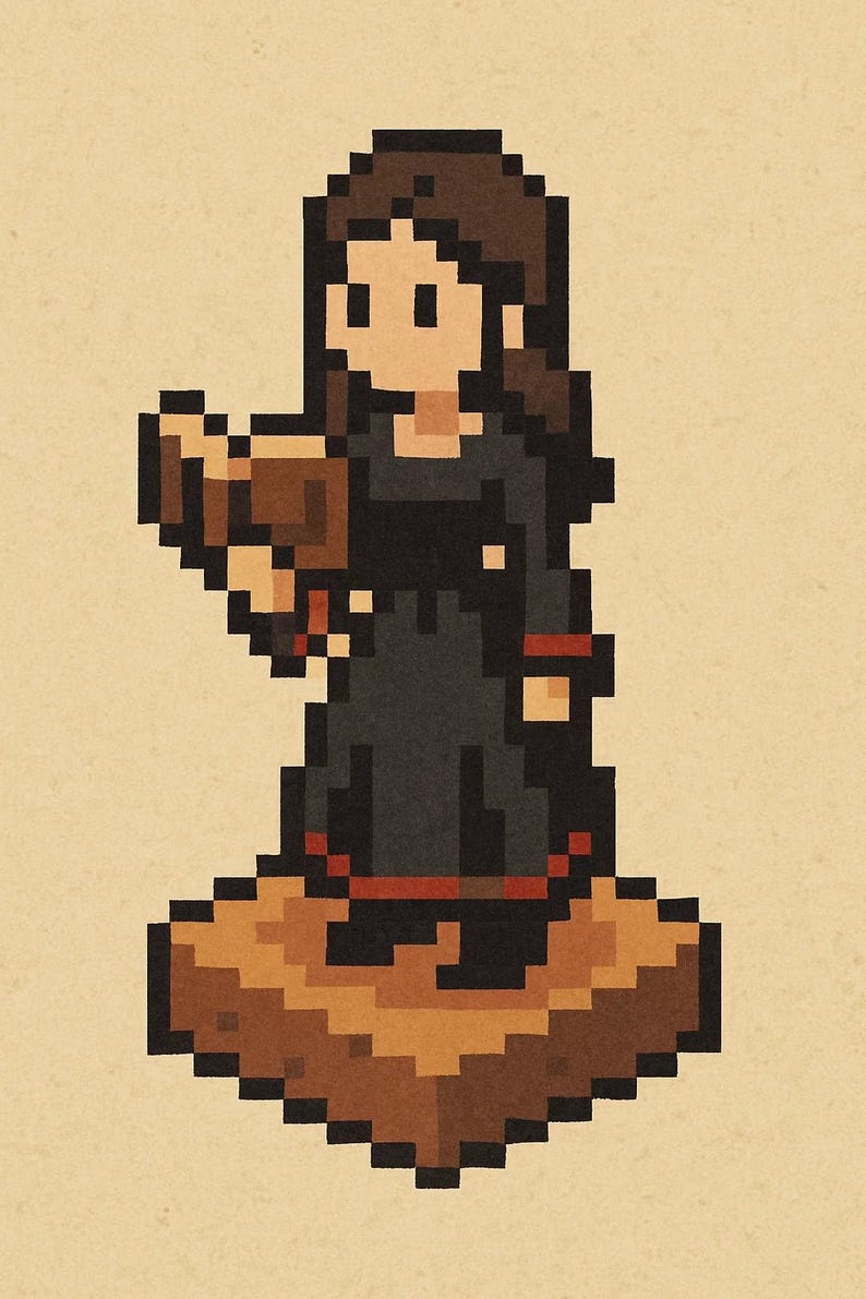 Chatgpt Prompt for 8bit RPG Pixel Character Sprites - Etsy