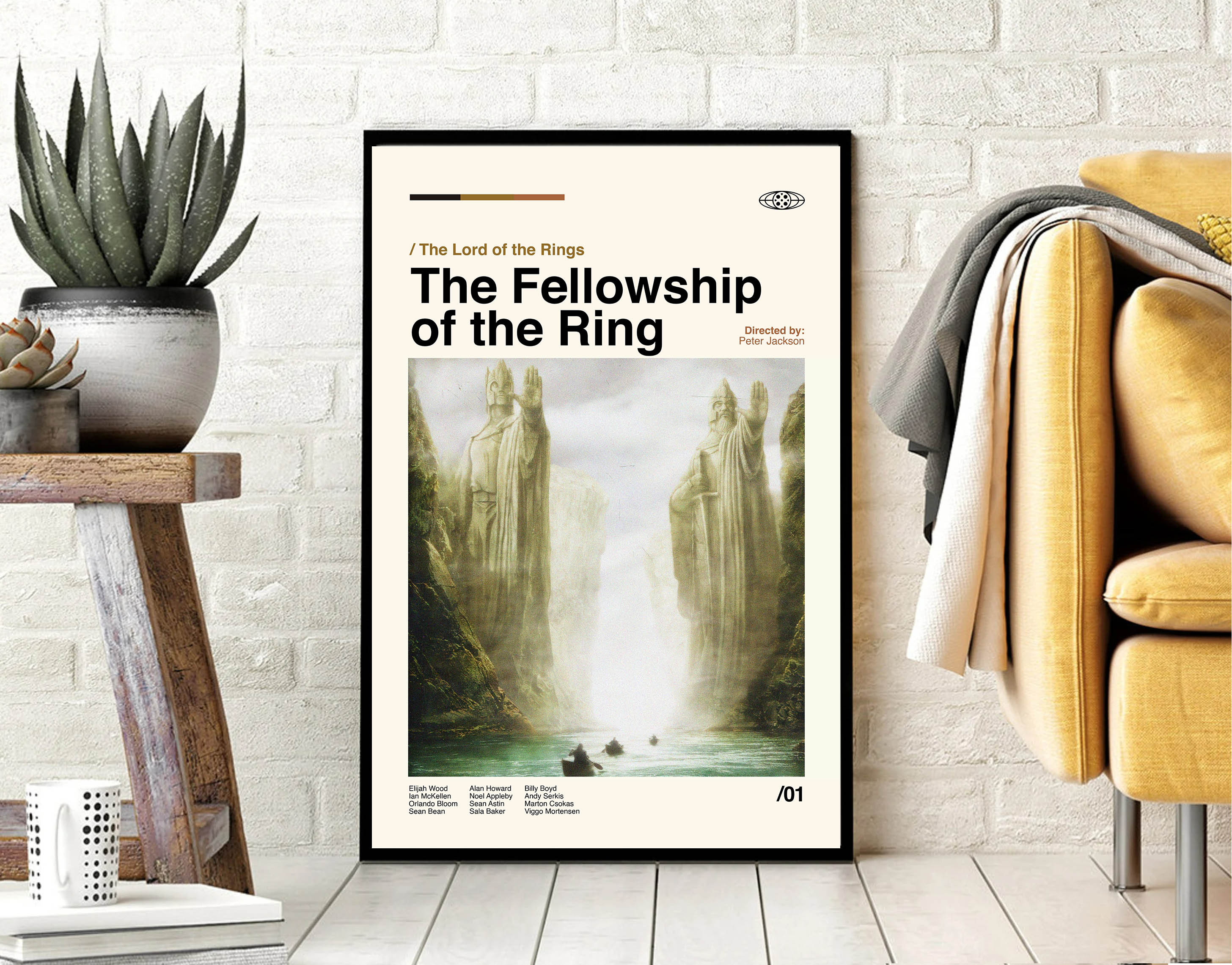 The Fellowship of the Ring - Lord of the Rings Poster sold by DavKipe ...