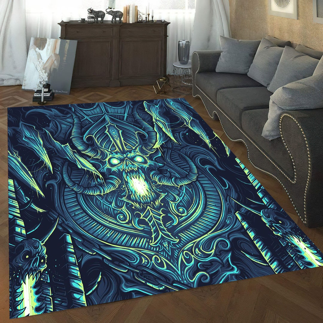 Chimera Rug, Kraken Rug, Monster Octopus, Monster Rug, Kids Room Rug ...
