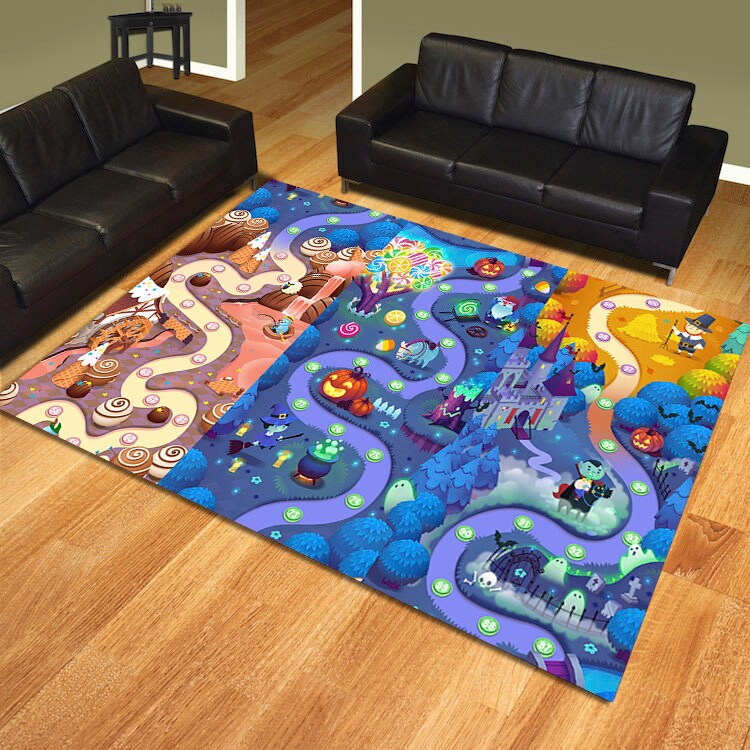 Game Map Rug Kids Map Rug Map for Game 2D Map Rug Kids - Etsy