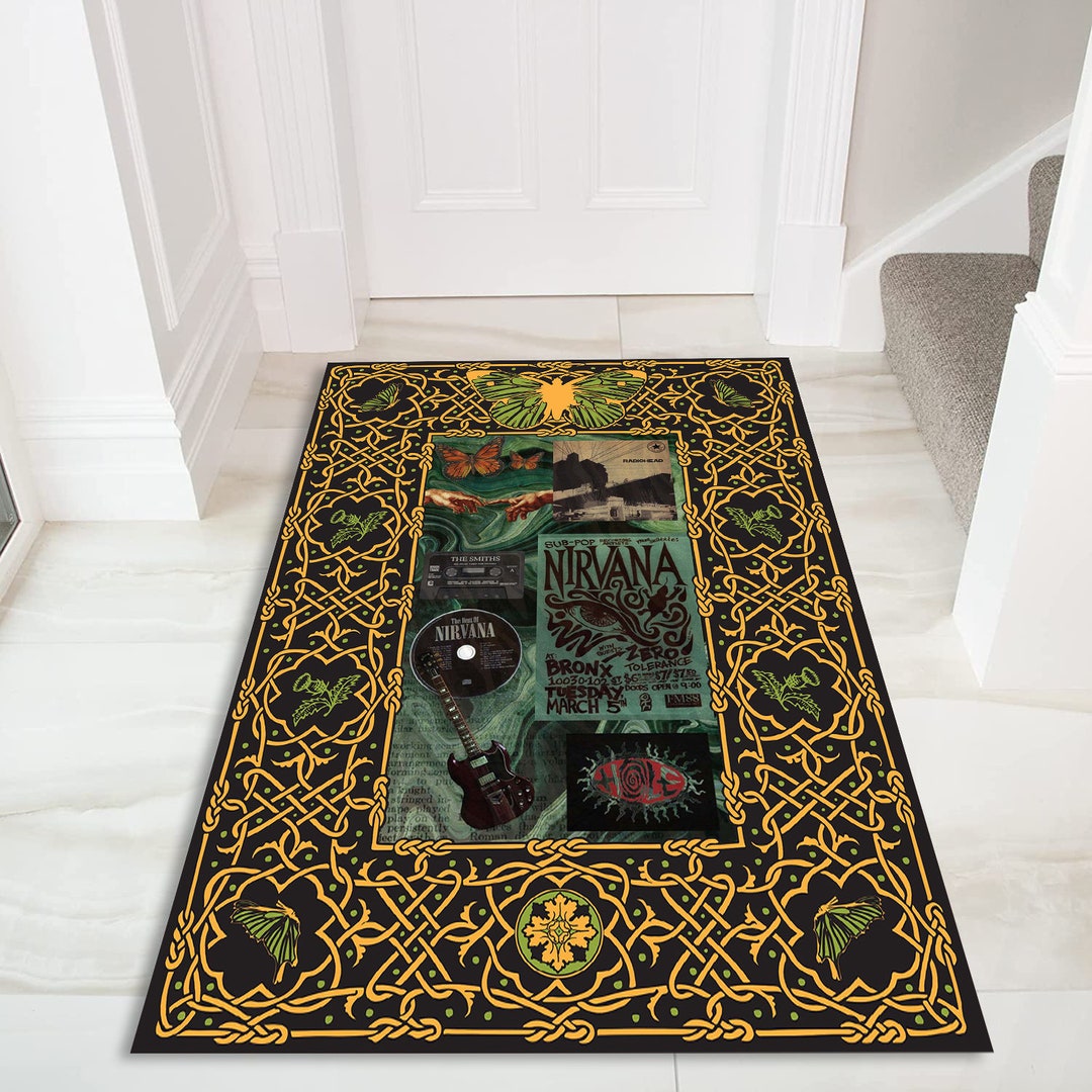 Celtic Frame Rug, Nirvana Music Group, Nirvana Rug, Music Group Rug ...