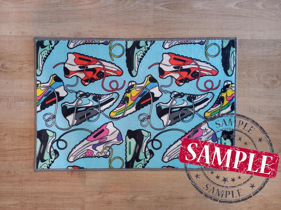 Aquamarine Rug Aesthetic Rug Luxury Home Decor Glit Rug - Etsy