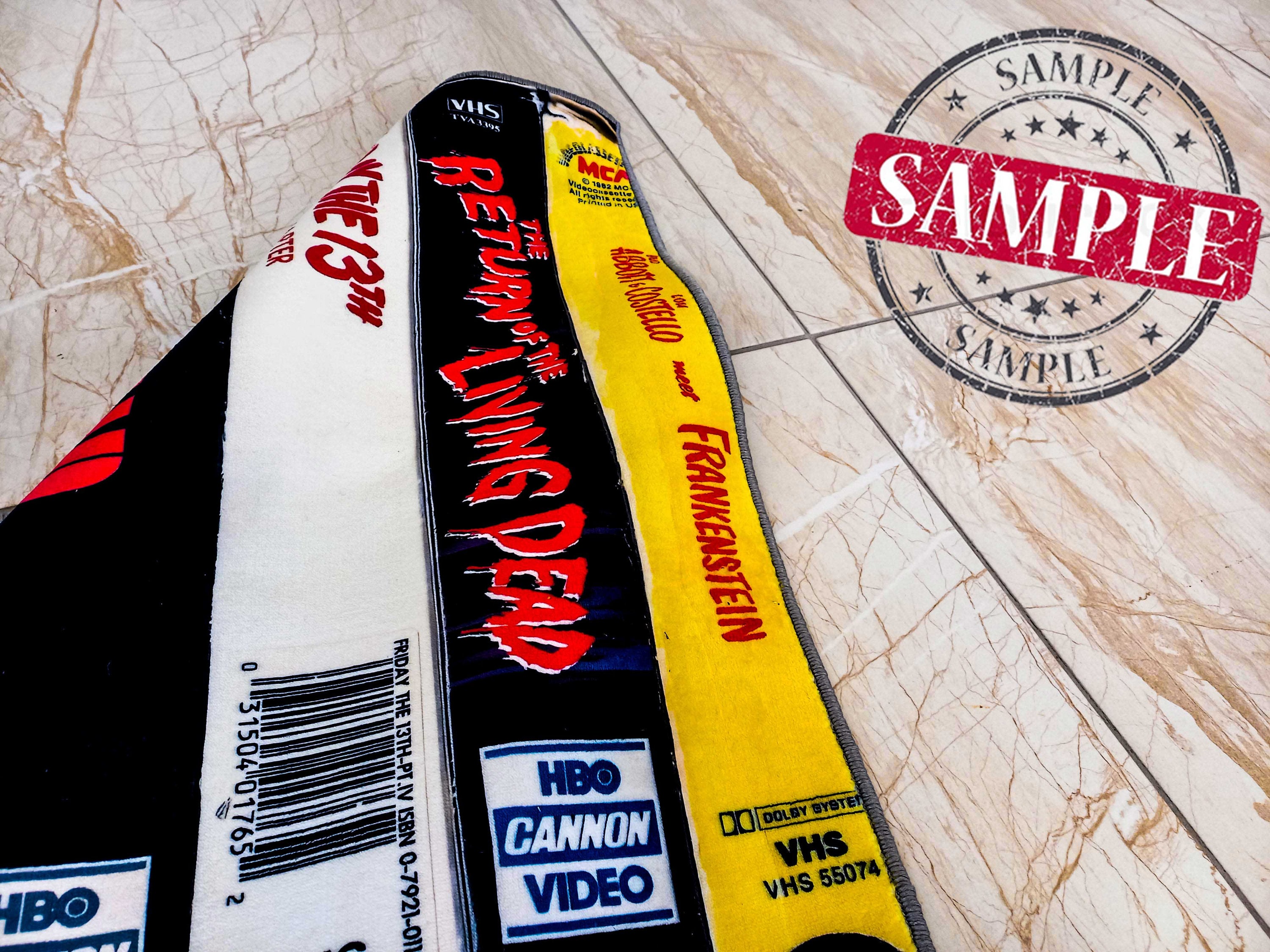 Vhs Case Rug-vhs Tapes Vhs Box-vhs Nostalgic-retro - Etsy UK