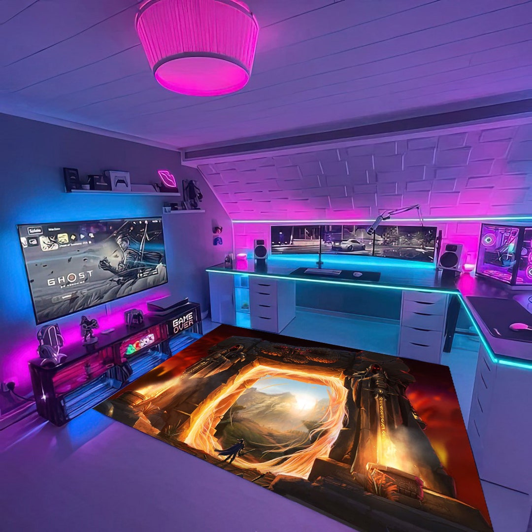 Classic Dark Portal, Fiery Portal, Flaming Portal, Burning Rug, Kids ...