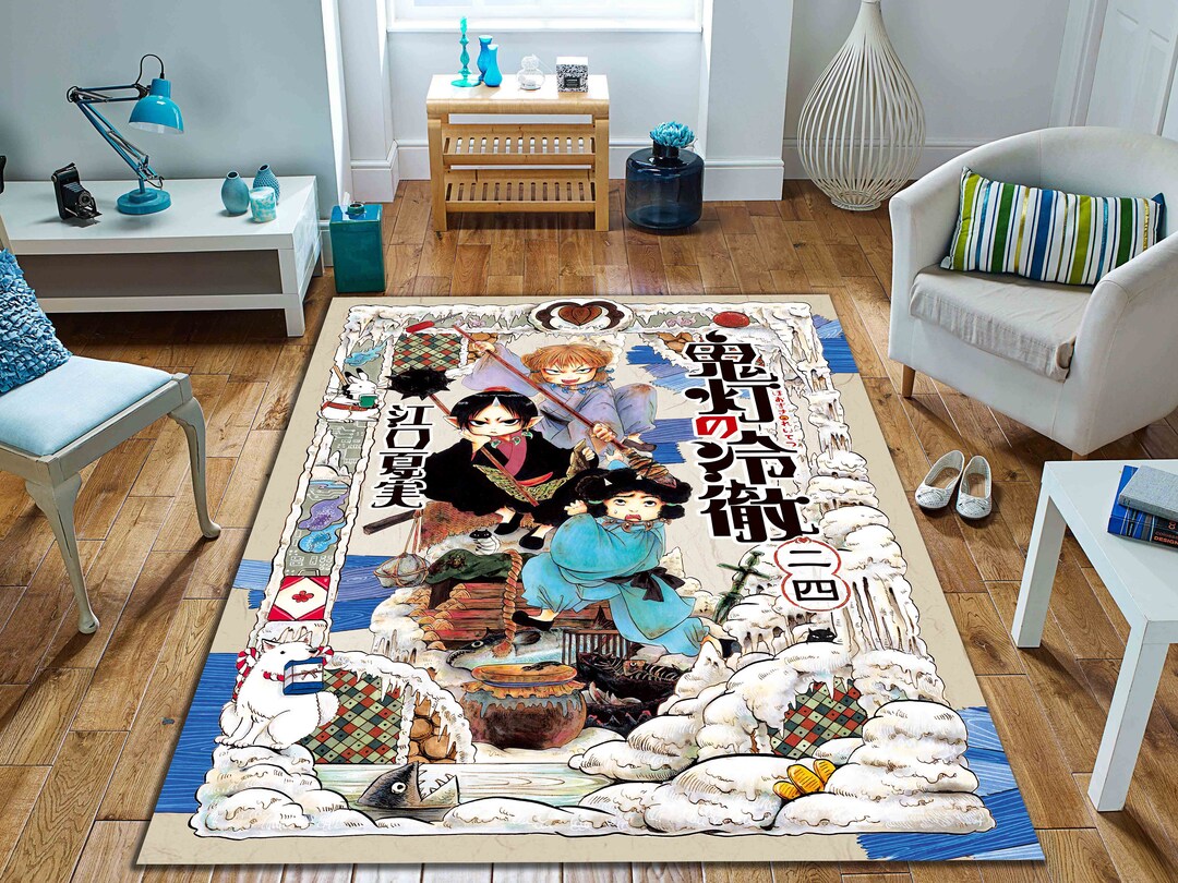 Anime Rug, Manga Rug, Anime Poster Rug, Japanese Cartoon, Cartoon ...