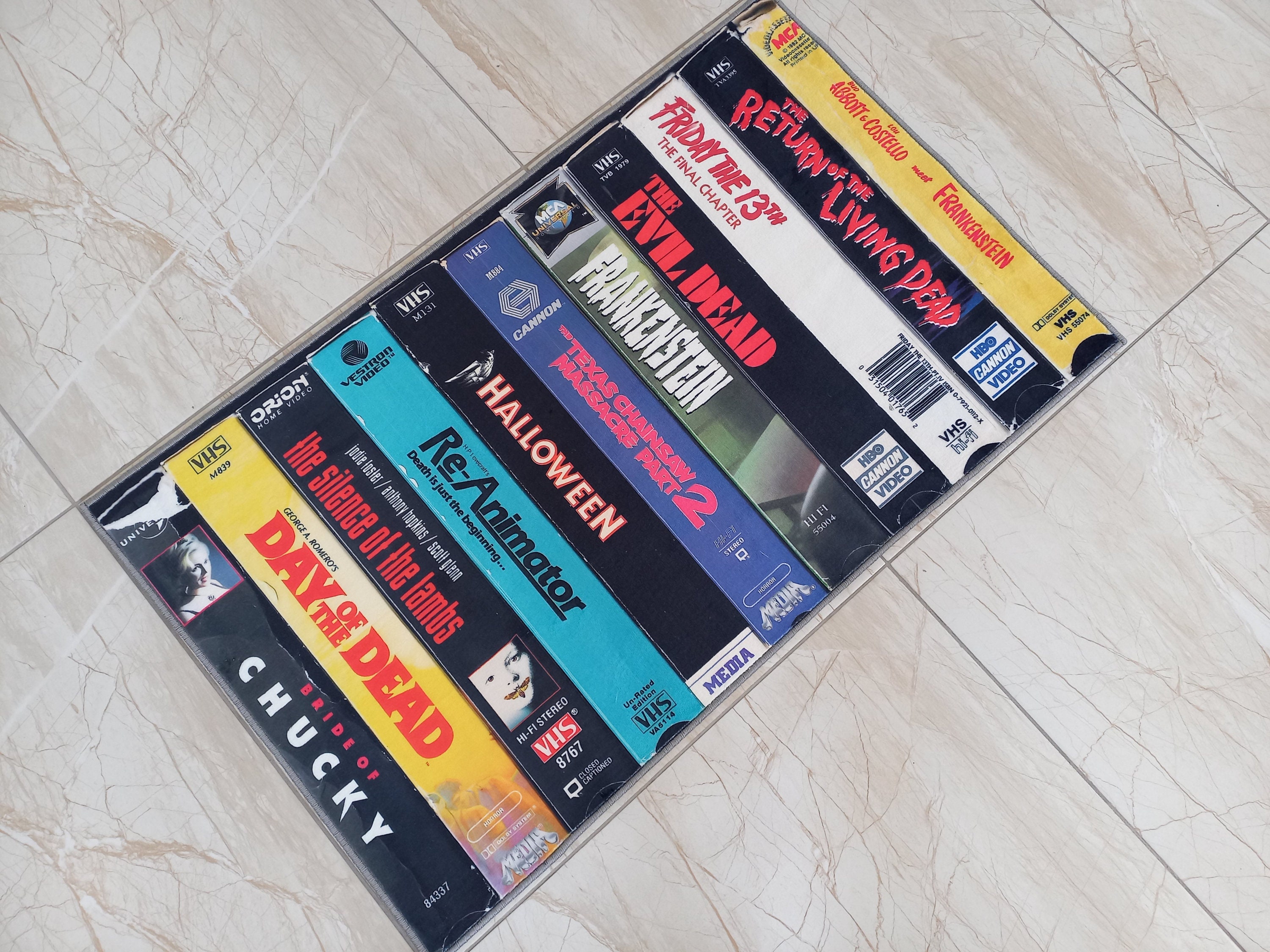 Vhs Case Rug-Vhs Tapes Vhs Box-Vhs Nostalgic-Retro - Etsy México