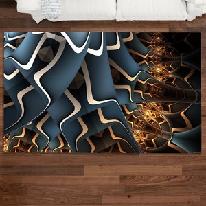 Vortex Rug , 3D Vortex Illusion, Rectangular Version Rug, Vortex ...