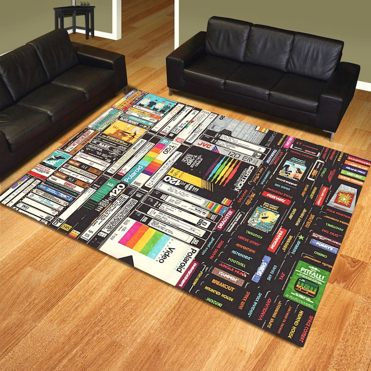 Vhs Case Rug-vhs Tapes Vhs Box-vhs Nostalgic-retro - Etsy