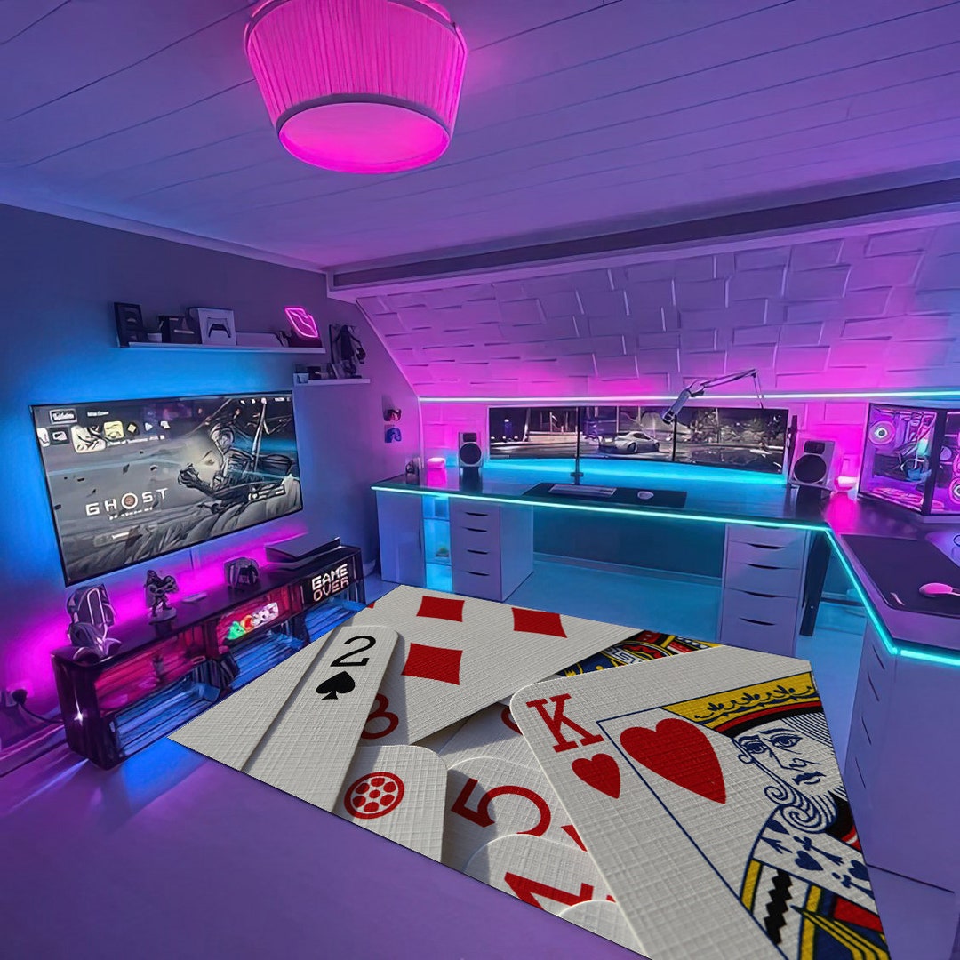 Playing Cards, Playing Cards Rug, 3D Playing Card Rug, Priest Rug, 3D ...