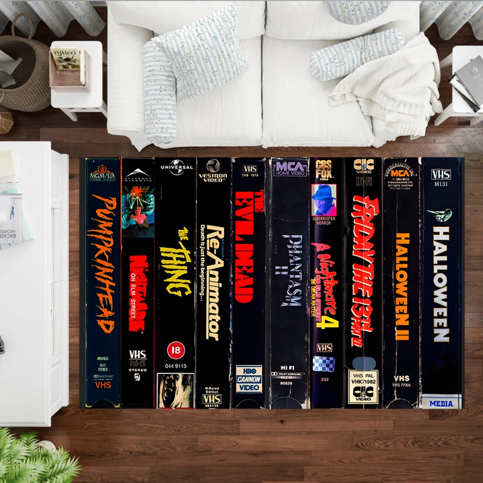 Vhs Case Rug-vhs Tapes, Vhs Box-vhs Nostalgic-retro Art-classic ...