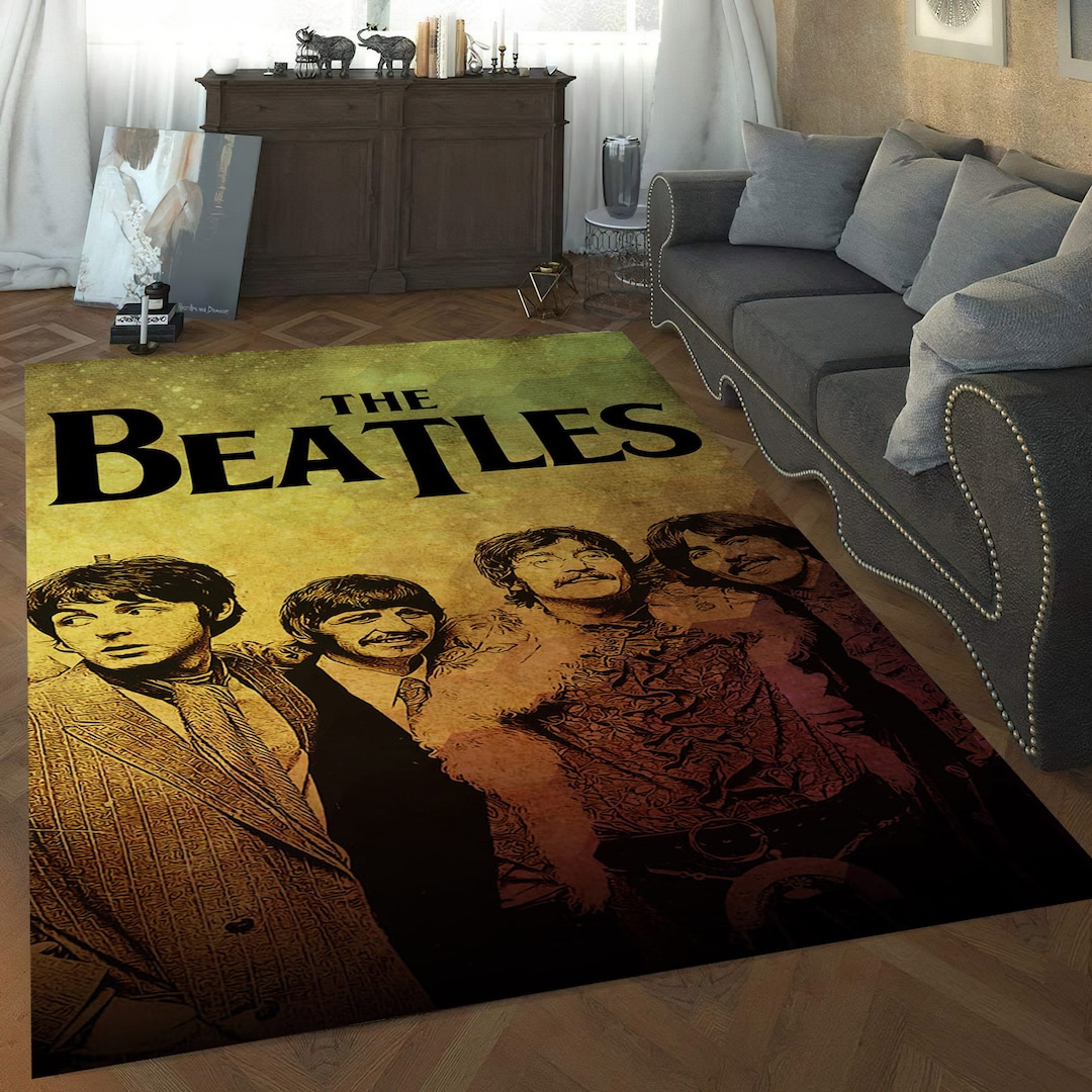 The Beatles,the Beatles Rug, the Beatles Gift ,music Rug, Area Rug, Fan ...