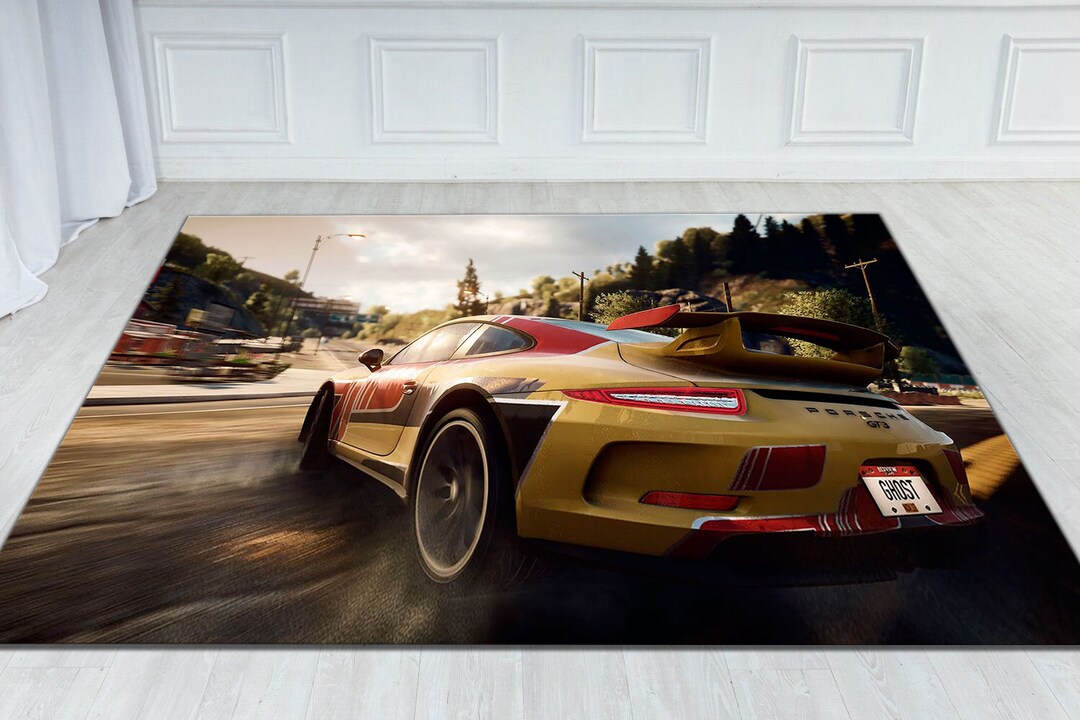 Race Rug, Race Car Rug, Video Game Rug, Drift Rug, Kids Room Rug ...