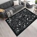 Sorciere Rug, Witch Aesthetic Rug, Witch Rug, Wizard's Room Rug, Ritual ...