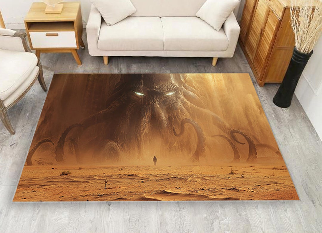 Octopus Monster Rug, Octopus Rug, Kraken Rug, Fantastic Rug, Kids Room ...