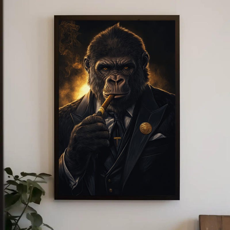 Boss Animal in a Suit - Etsy