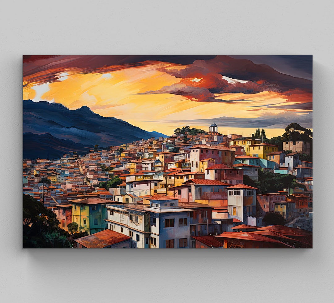 Quito Wall Art, Ecuador Art, Quito City Canvas Prints, Ecuadorian Home ...