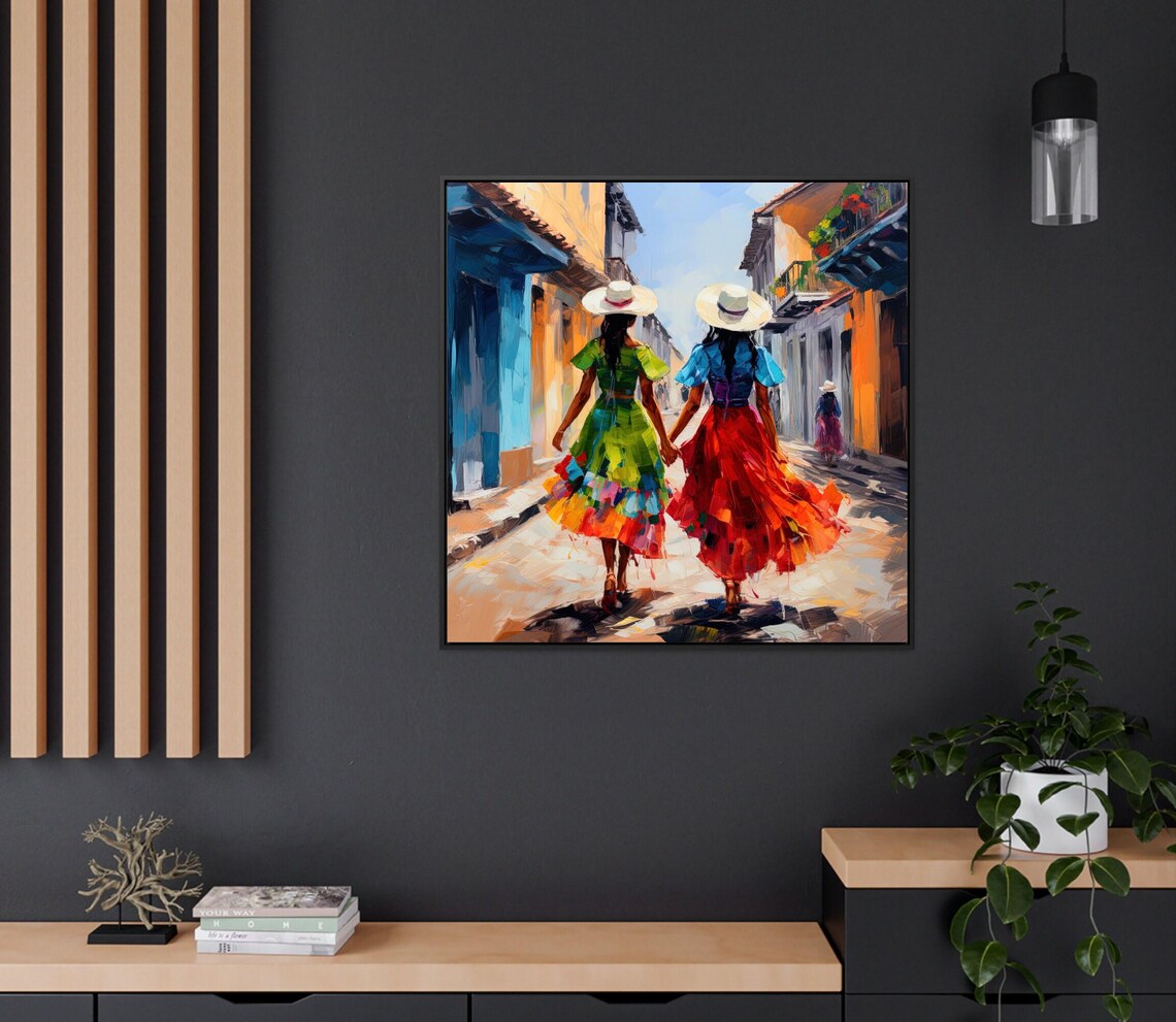 Colombian Woman Wall Art Colombian Woman Travel Print Colombian Woman ...