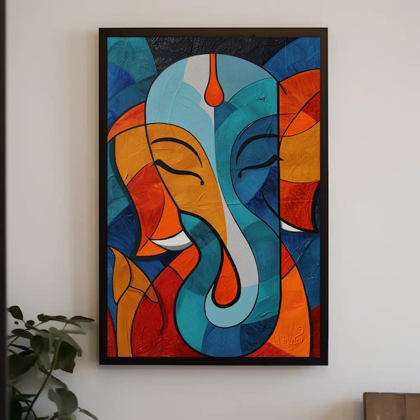 Ganesha Wall Art - Etsy