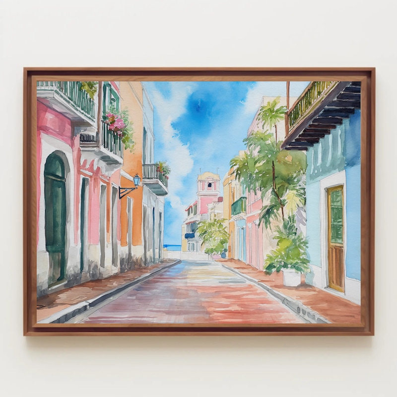 Puerto Rico Art Print - Etsy