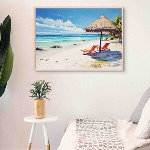 Isla Holbox Wall Art, Large Canvas Print, Isla Holbox Poster, Isla ...