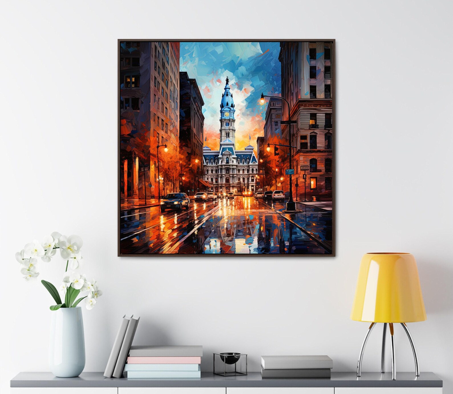 Philadelphia City Hall Canvas Print, Pennsylvania Travel Art - Etsy