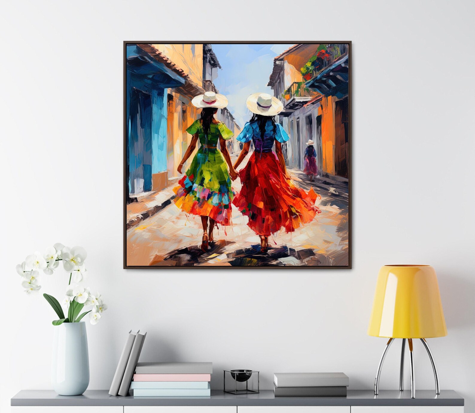 Colombian Woman Wall Art Colombian Woman Travel Print Colombian Woman ...