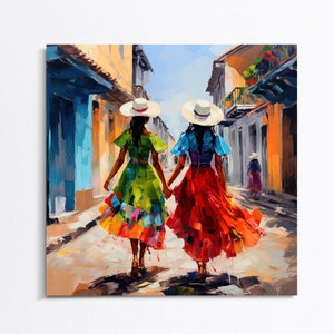 Colombian Woman Wall Art Colombian Woman Travel Print Colombian Woman ...