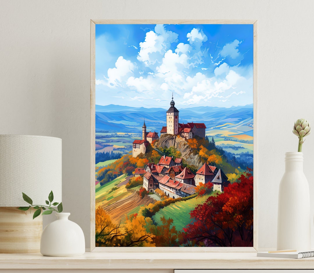 Transylvania Wall Art Transylvania Travel Print Transylvania Large ...