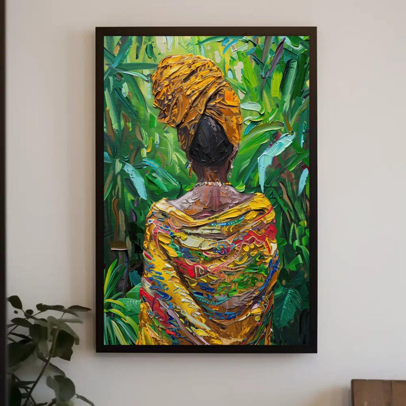 Caribbean Portrait Large - Etsy