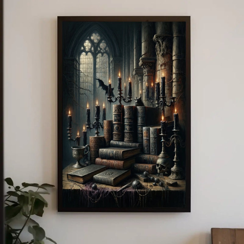 Gothic Art Print - Etsy
