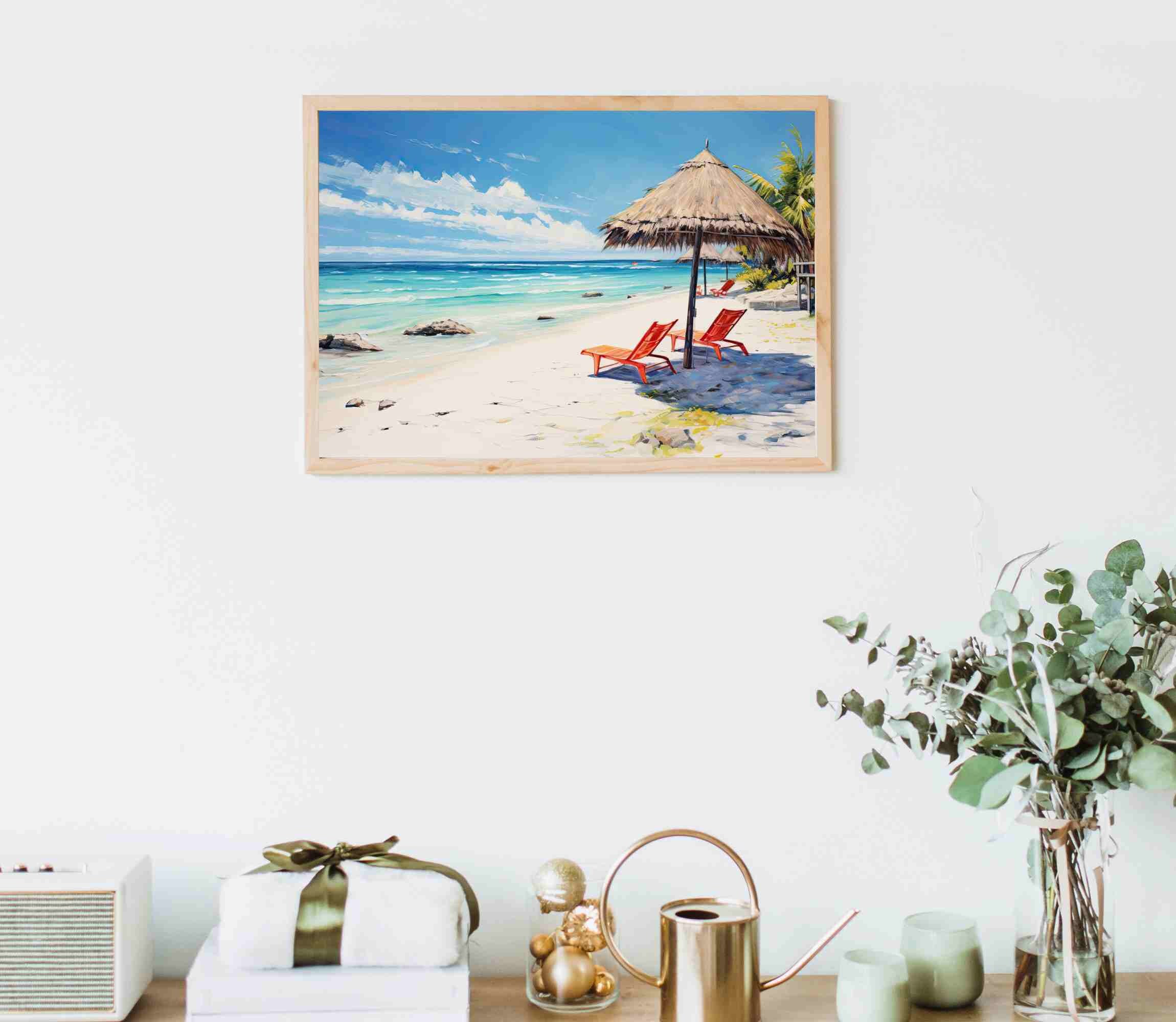 Isla Holbox Wall Art, Large Canvas Print, Isla Holbox Poster, Isla ...