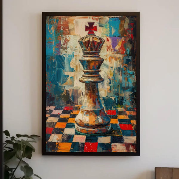 Checkmate Painting - Etsy
