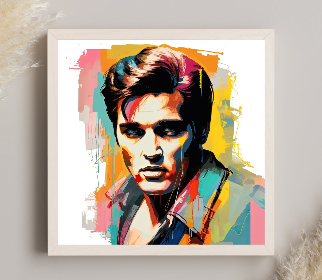 Elvis Presley Canvas Art | Elvis Presley Poster | Elvis Presley Canvas ...