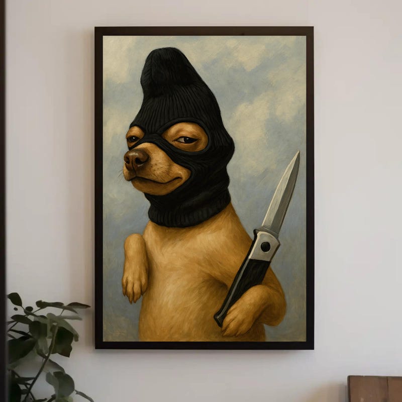 Dog Ski Mask - Etsy