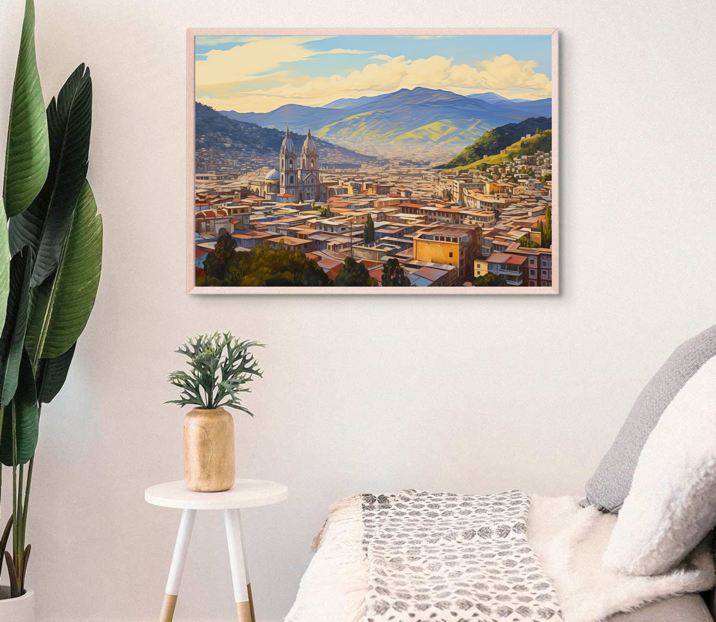 Quito Art Print Ecuador Art Ecuadorian Canvas Prints - Etsy