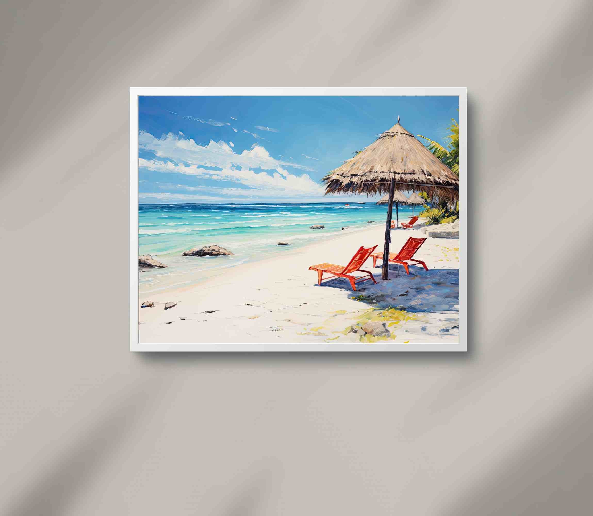 Isla Holbox Wall Art, Large Canvas Print, Isla Holbox Poster, Isla ...