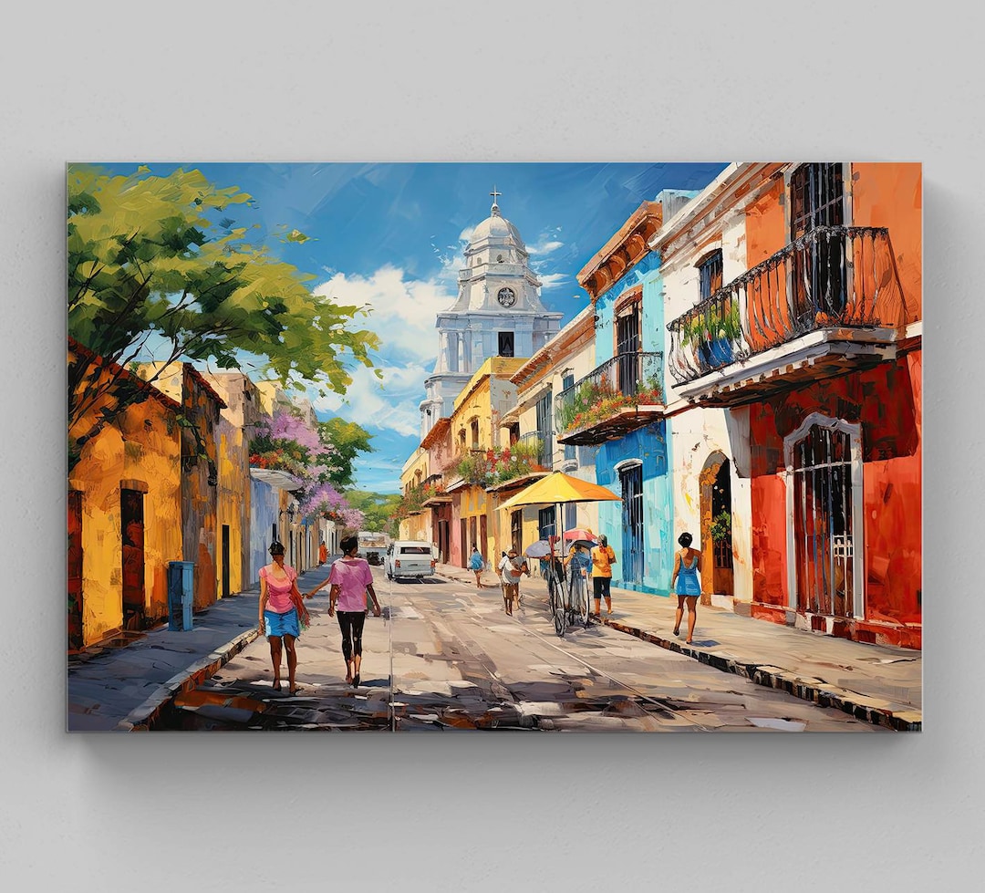 Mérida Wall Art, Large Canvas Print, Mérida Poster, Mérida Painting ...