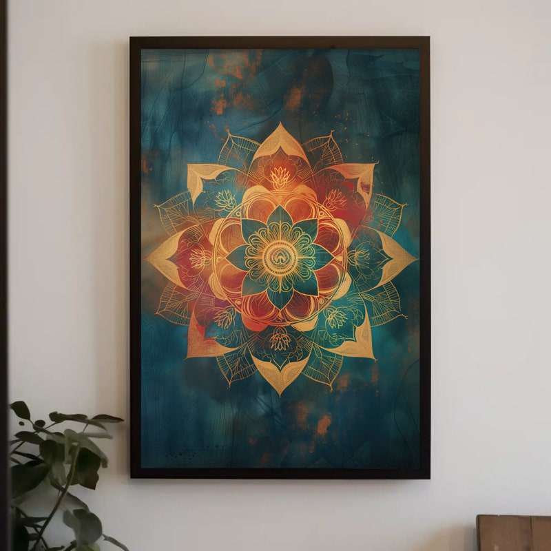 Mandala Wall Art - Etsy